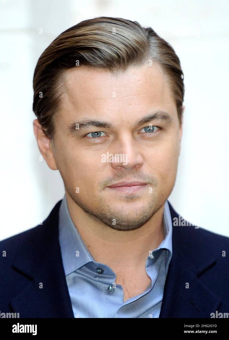 Leonardo DiCaprio poses during a photocall for his new movie "Shutter ...