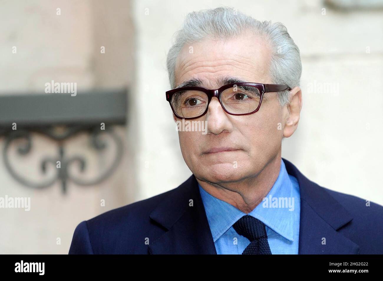 Director Martin Scorsese poses during a photocall for his new movie ...