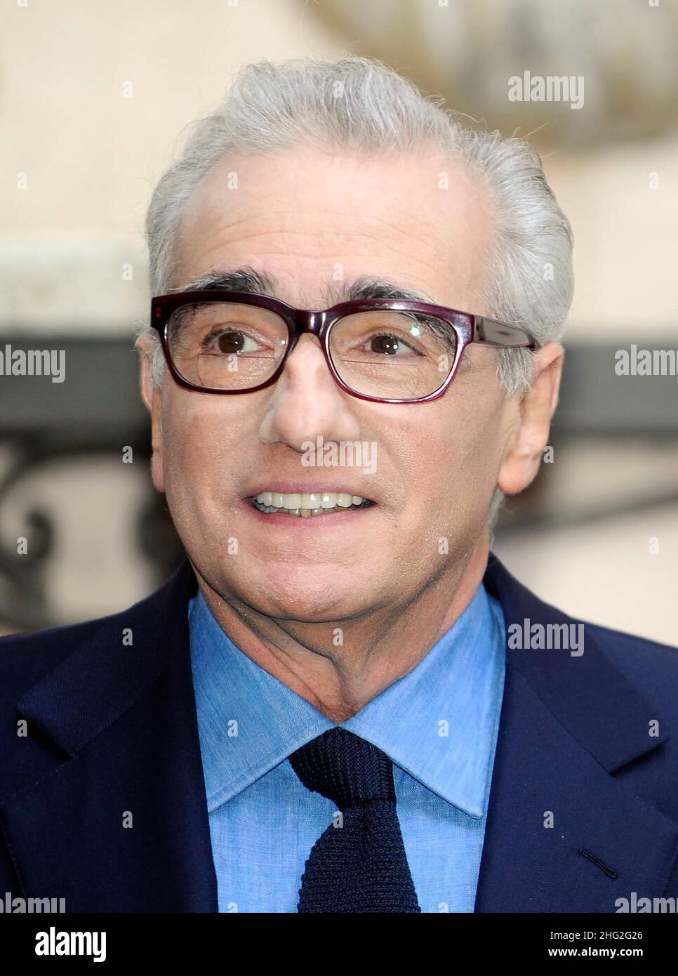 Director Martin Scorsese poses during a photocall for his new movie ...