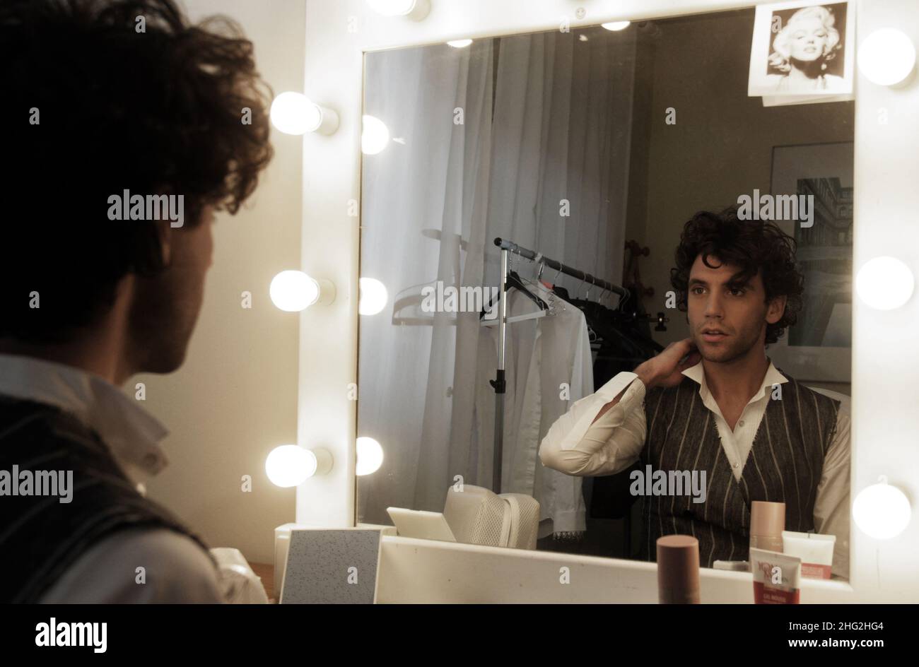 Mika poses for a portrait before appearing on Italian TV show 'Parla ...