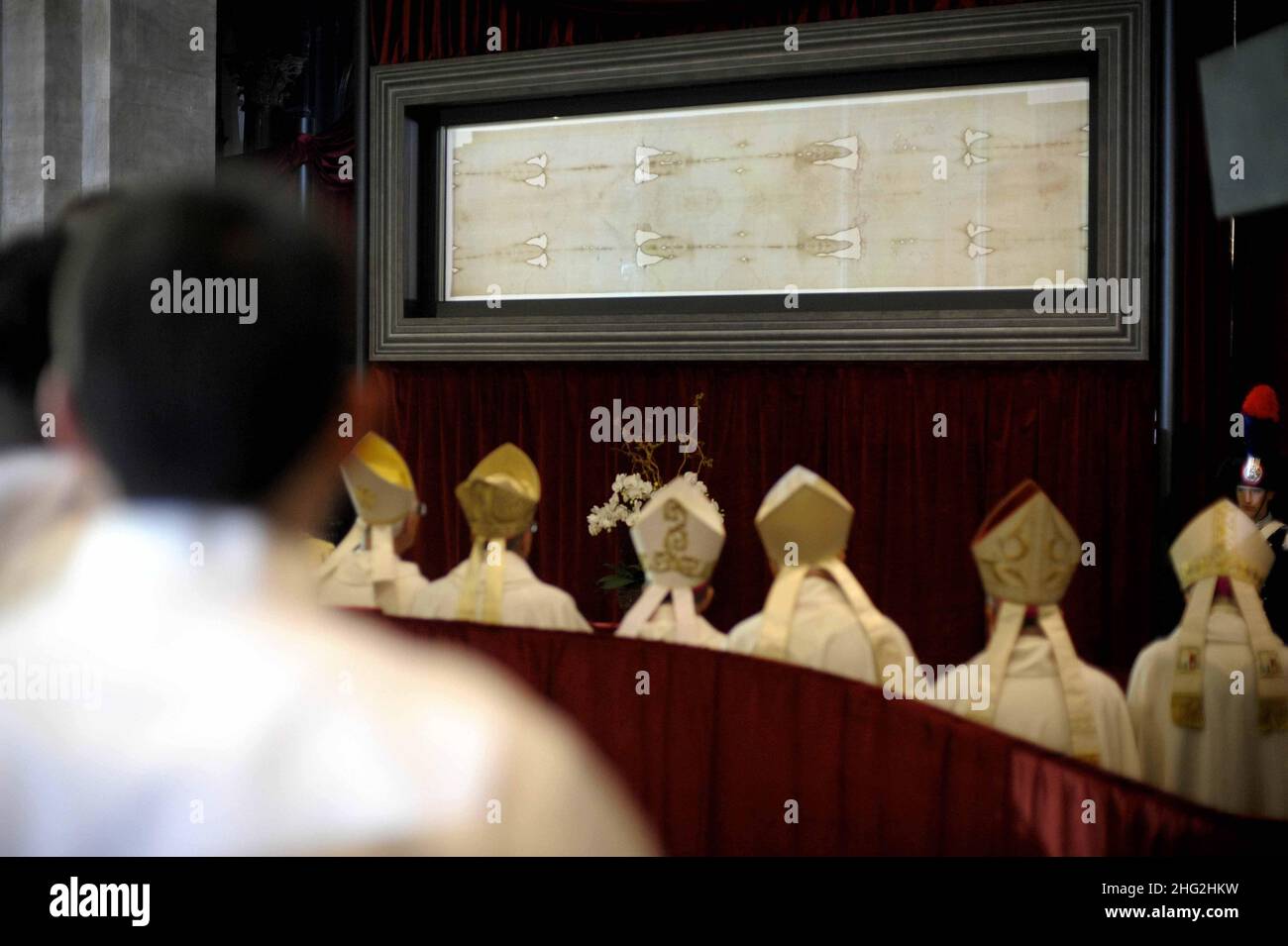 Atmosphere during the Holy Mass of the Solemn Exposition Of The Holy ...