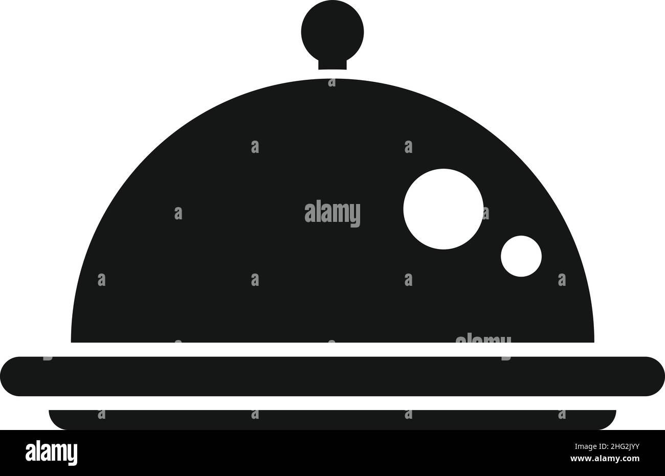 Lunch tray icon simple vector. Dinner meal. Food cafe Stock Vector ...