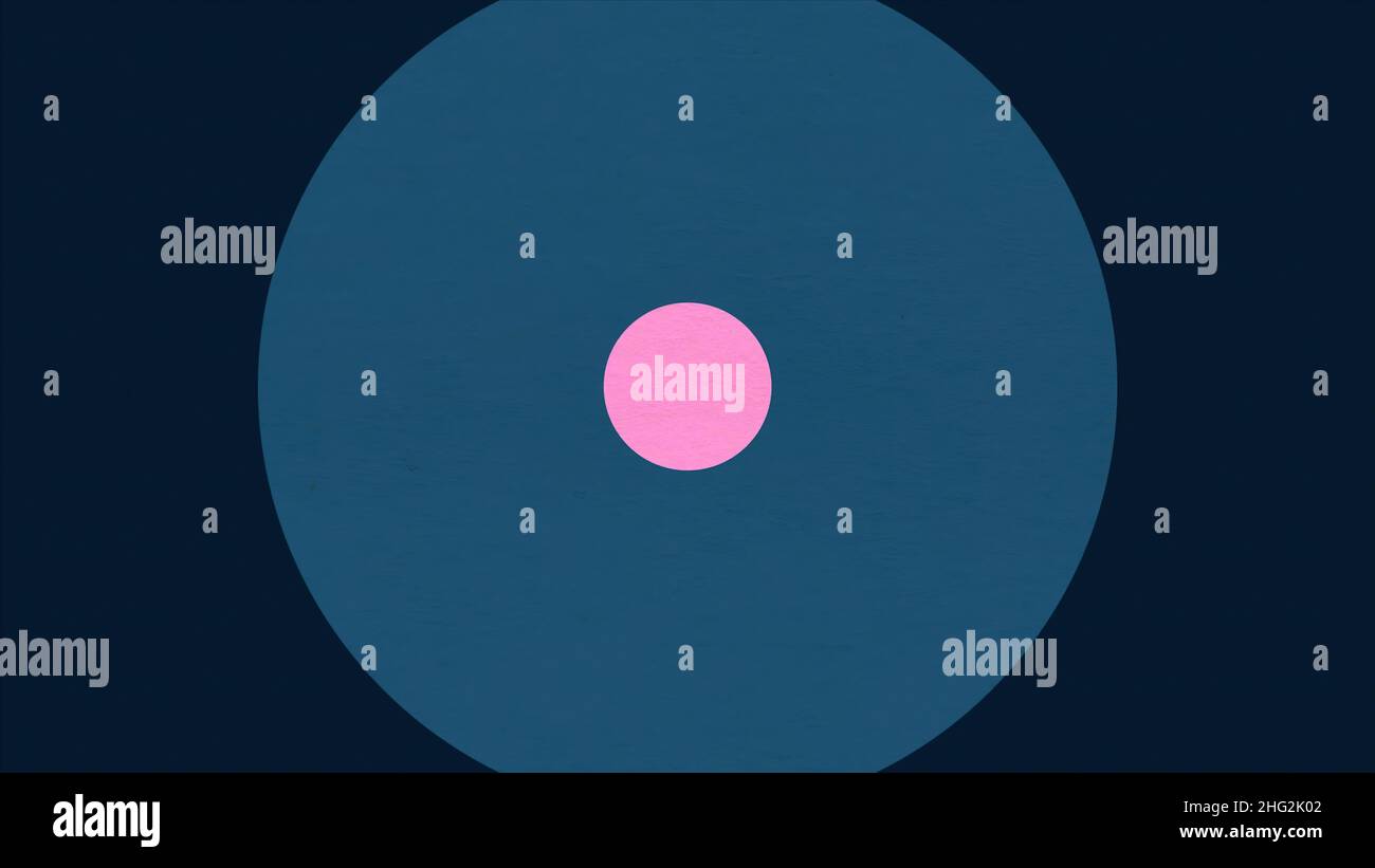 Abstract background with retro circles from colorful paper texture. A ...