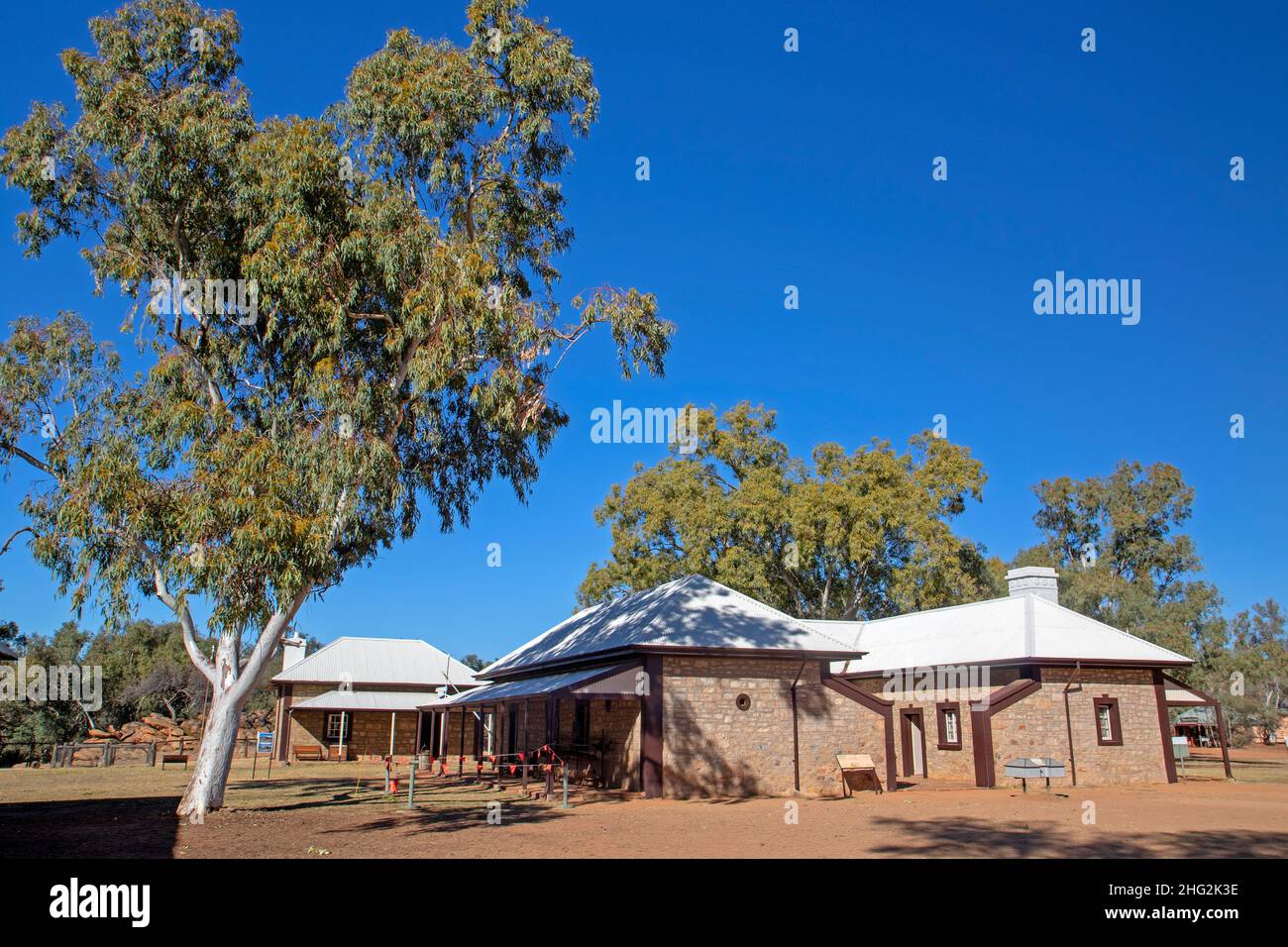 Alice Springs Telegraph Station Stock Photo - Alamy