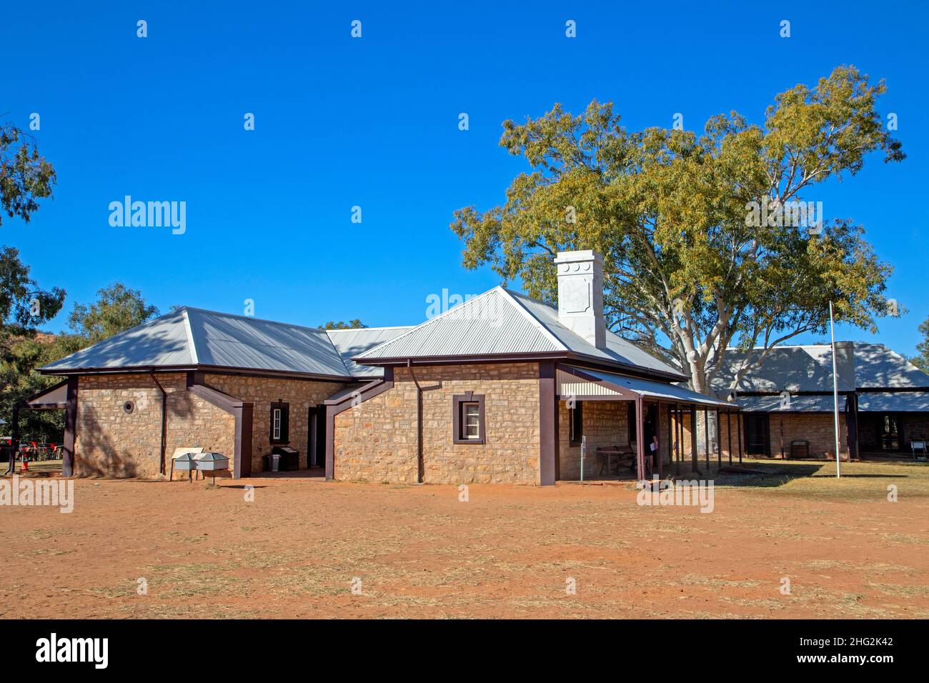 Alice Springs Telegraph Station Stock Photo - Alamy