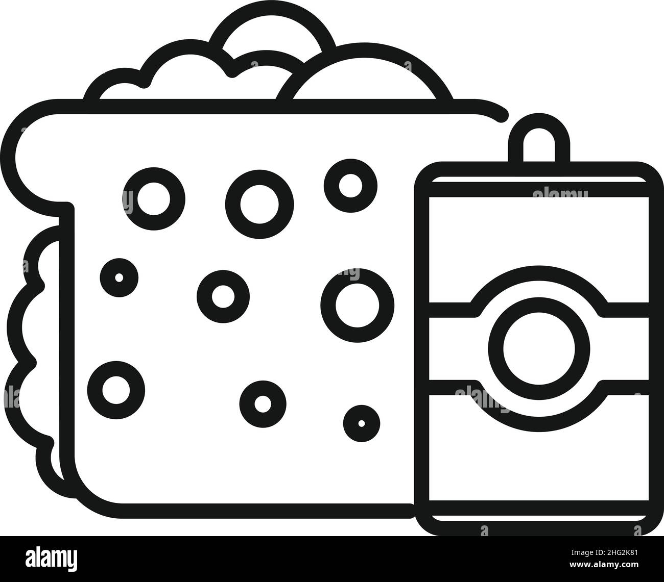 School lunchbox kid food Black and White Stock Photos & Images - Alamy