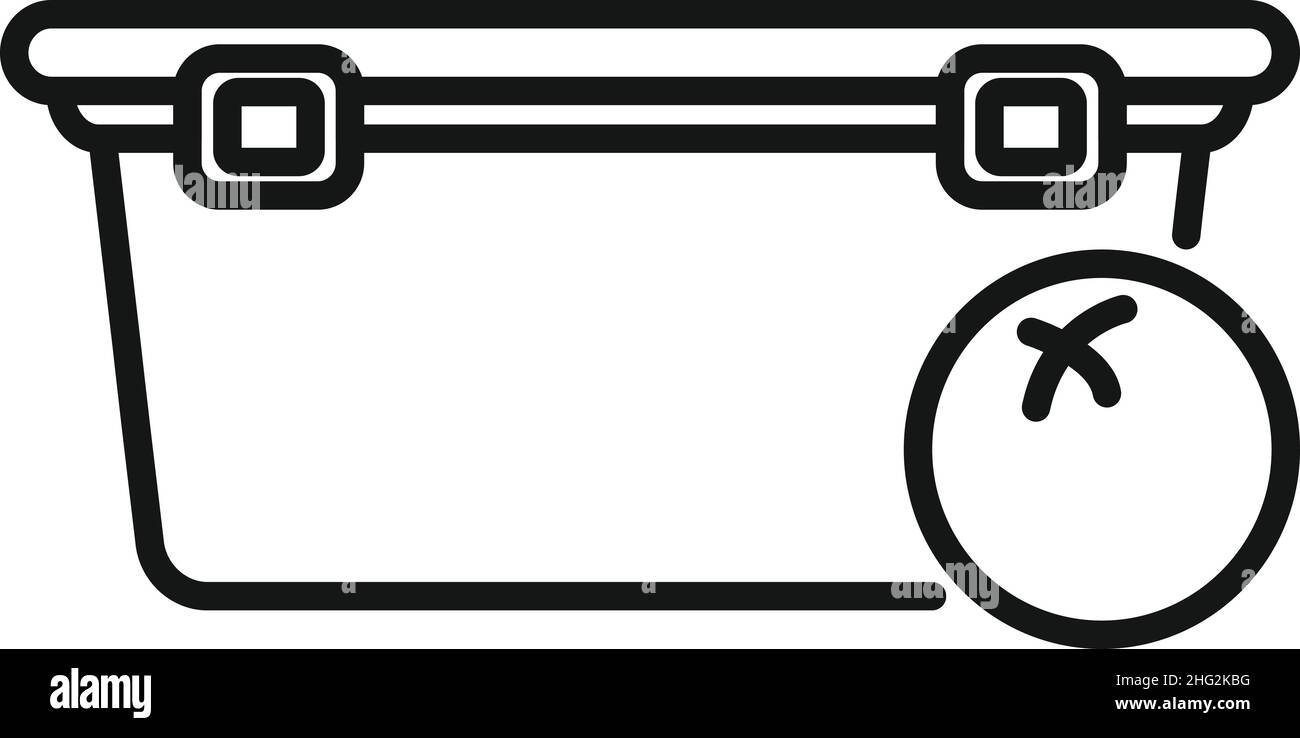Empy Lunch Box Clip Art