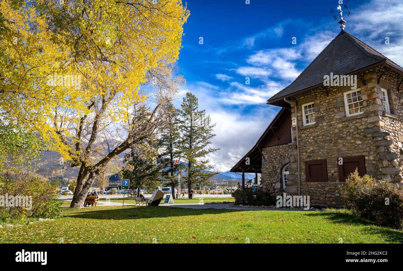 Town of Jasper Information Center and historic building on the Main ...