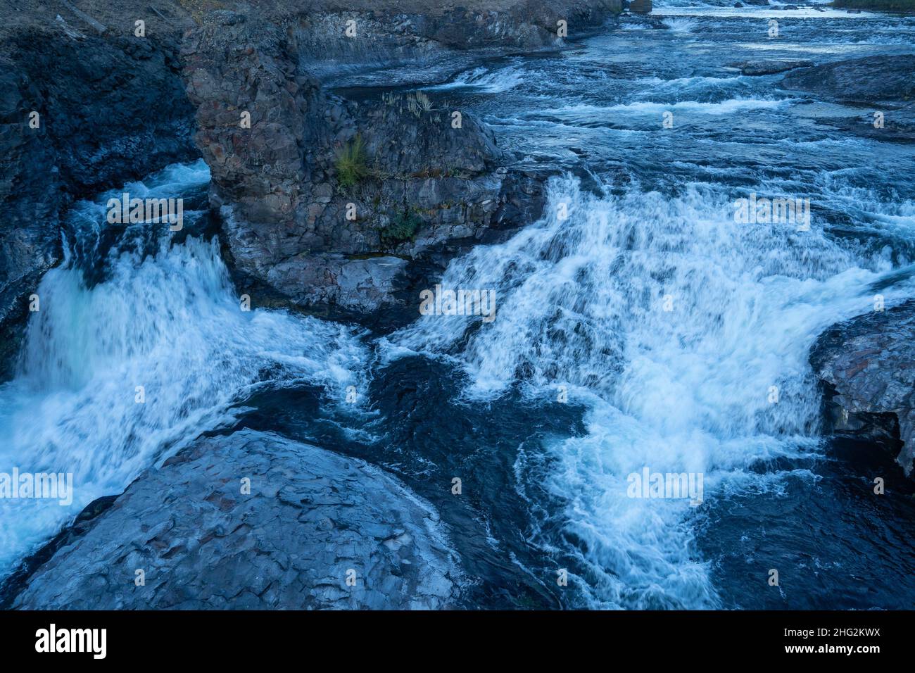Spokane Falls is the name of a waterfall and dam on the Spokane River ...