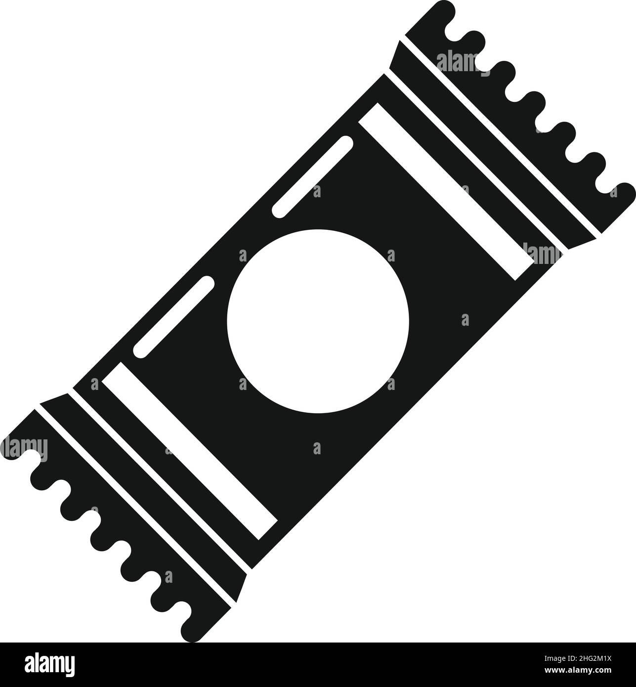 Healthy snack bar icon simple vector. Food energy. Sweet pack Stock ...