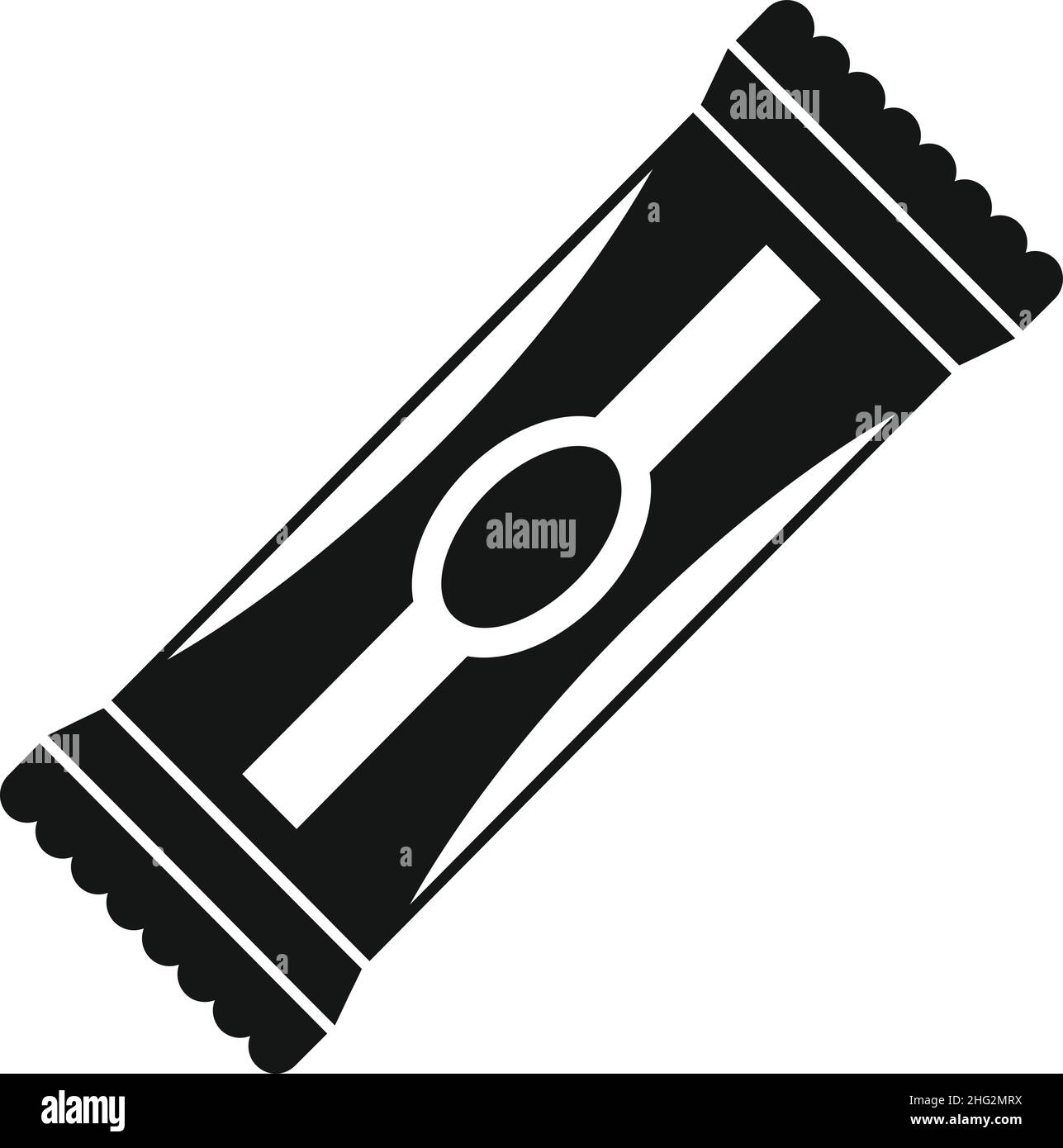 Sachet snack bar icon simple vector. Protein energy. Granola food Stock ...