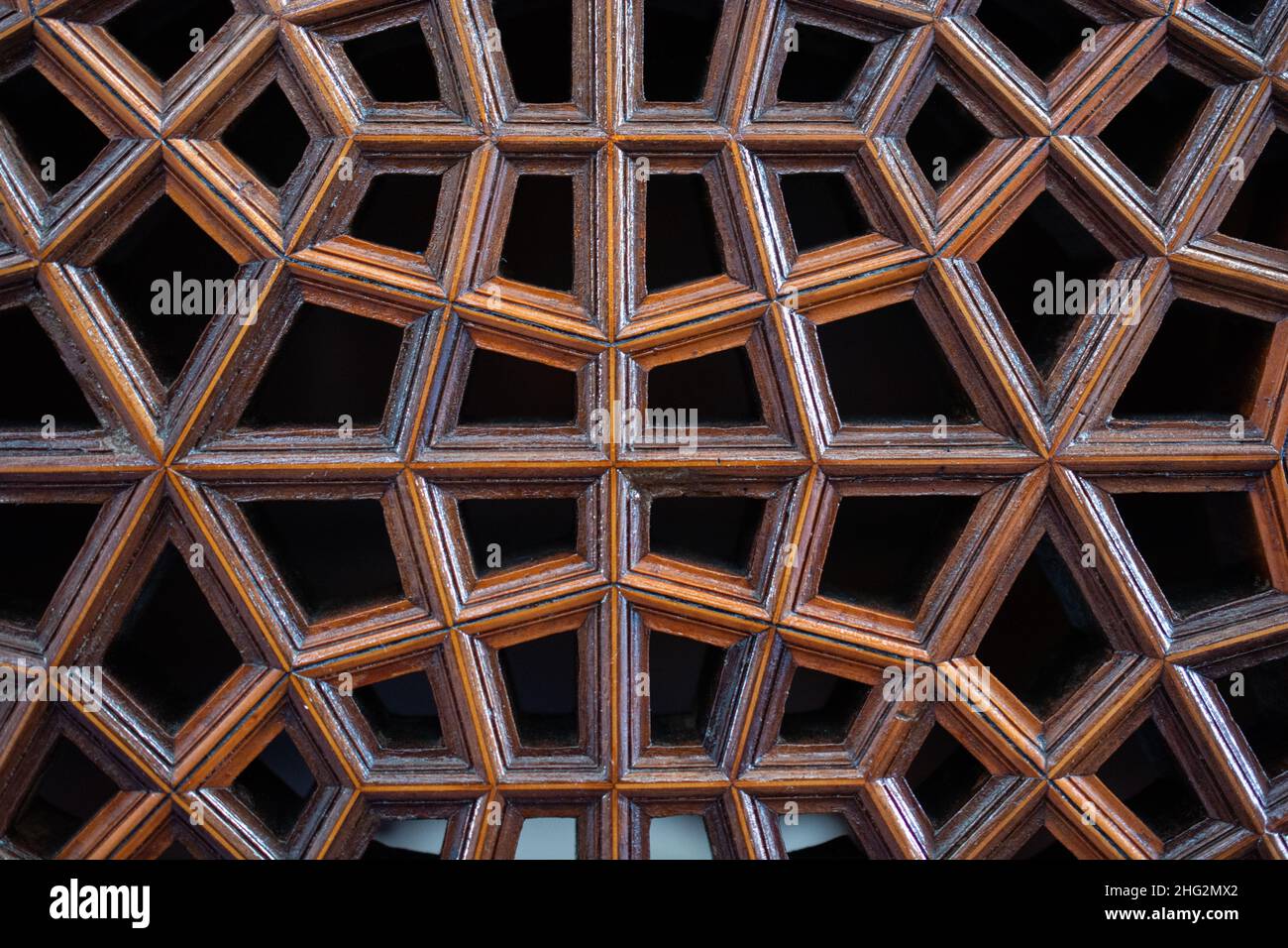 Ottoman Turkish art with geometric patterns in view Stock Photo - Alamy