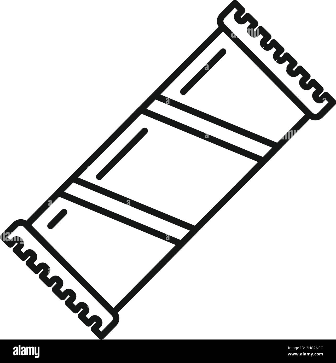 Protein snack bar icon outline vector. Sweet granola. Healthy food ...