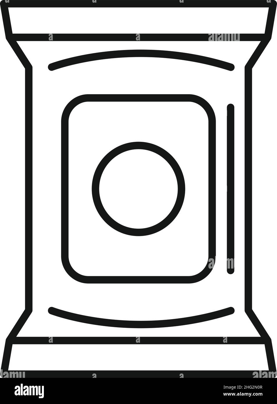 Organic snack bar icon outline vector. Food granola. Sweet protein ...