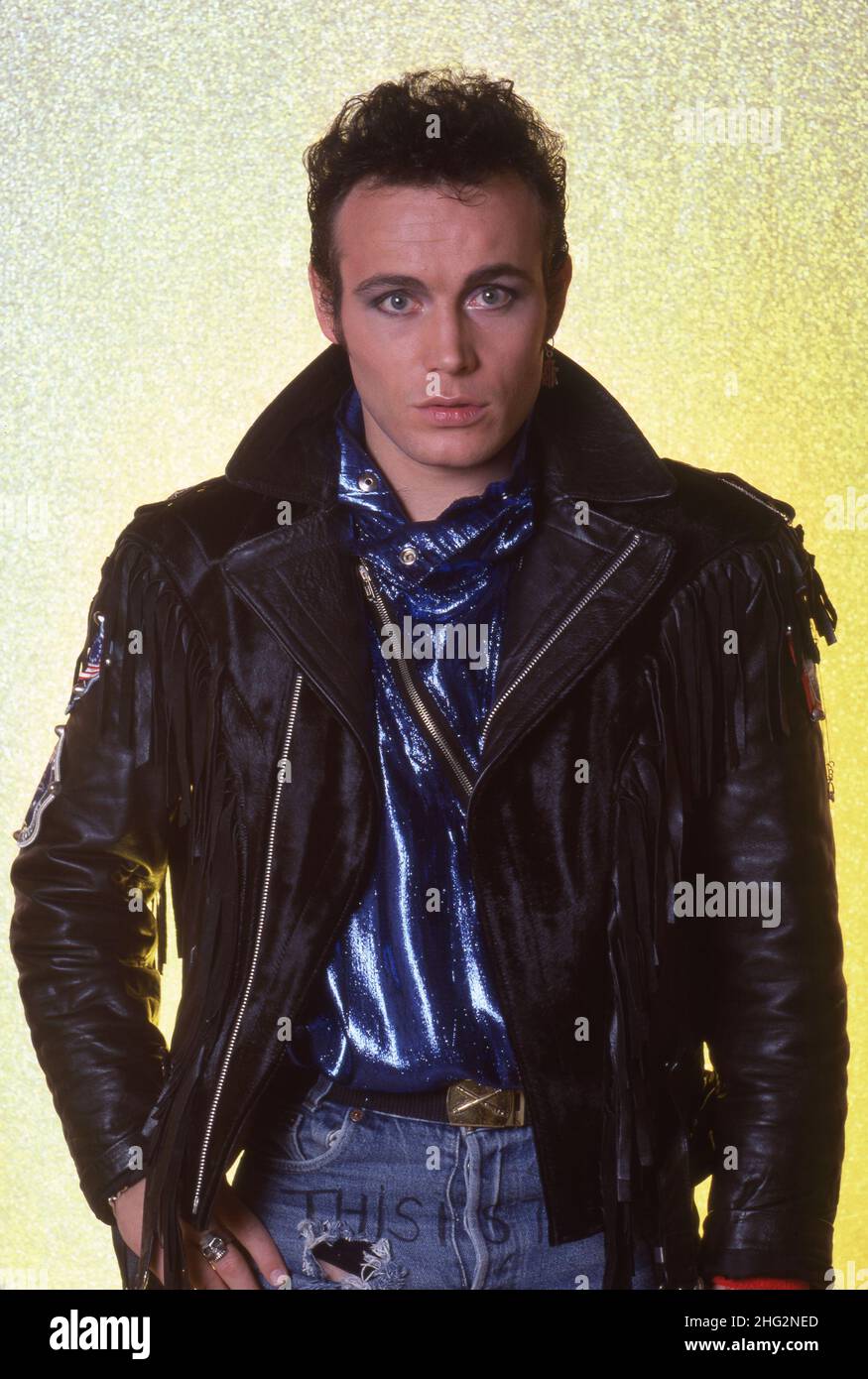 CHICAGO, IL - NOVEMBER 9: English singer and musician Adam Ant poses ...