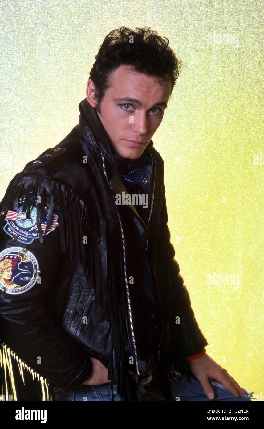 CHICAGO, IL - NOVEMBER 9: English singer and musician Adam Ant poses ...