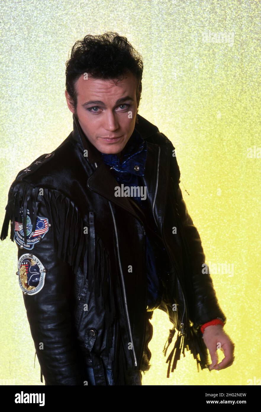 CHICAGO, IL - NOVEMBER 9: English singer and musician Adam Ant poses ...