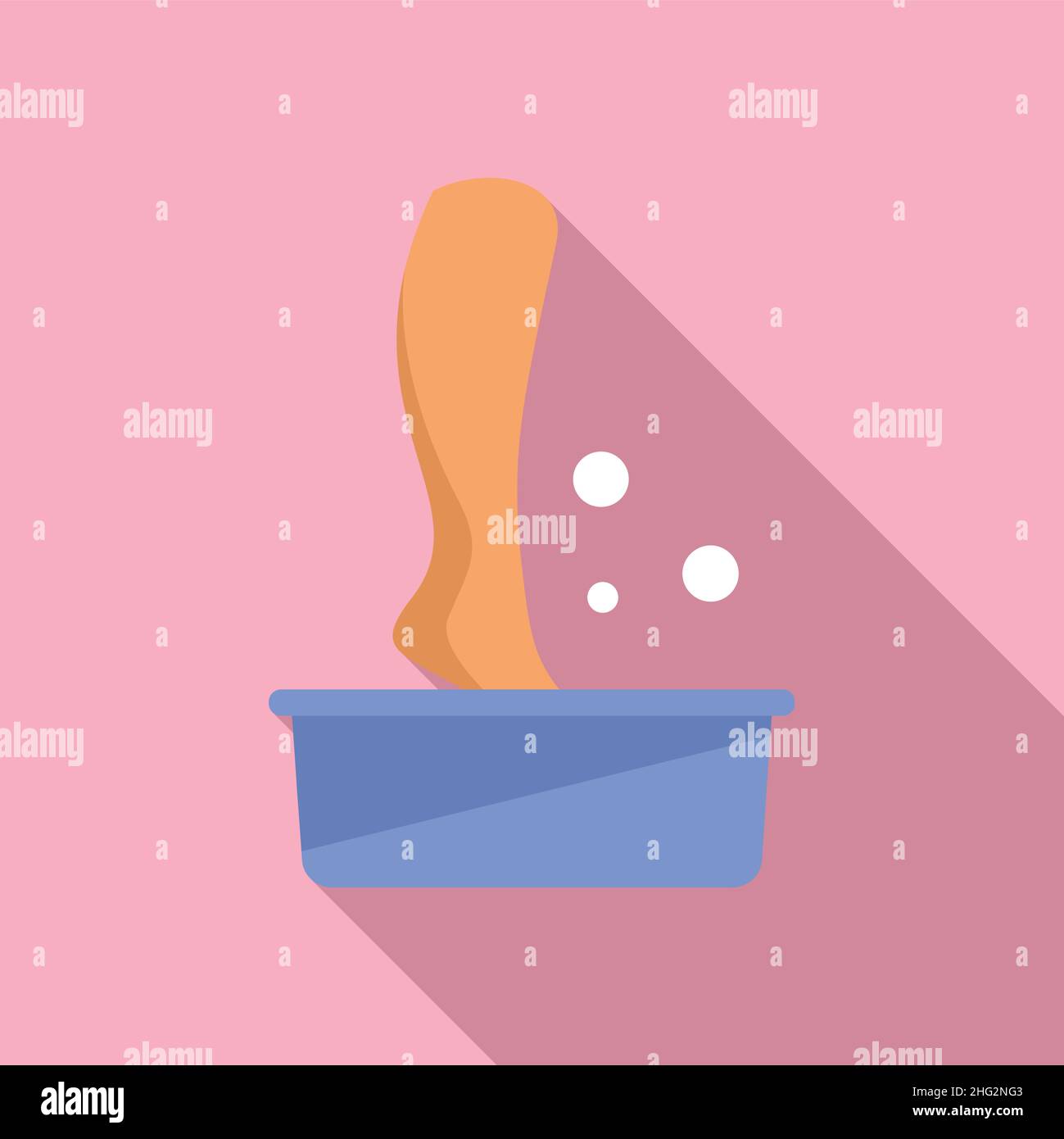 Footbath vector vectors hi-res stock photography and images - Alamy