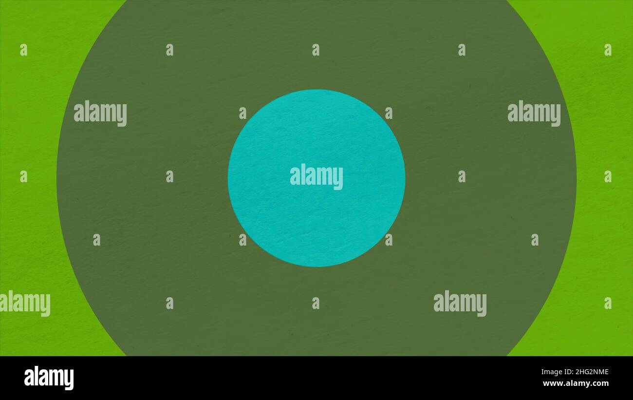 Abstract background with retro circles from colorful paper texture. A ...