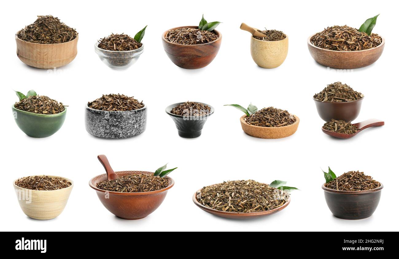 Hojicha roasted tea Cut Out Stock Images & Pictures - Alamy