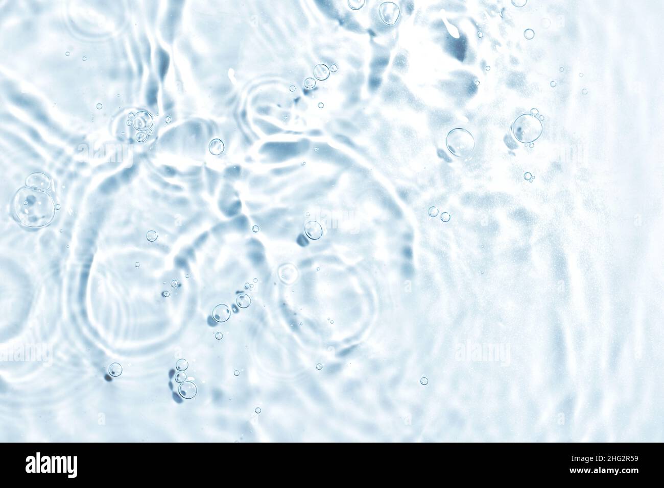 Texture of water on white background Stock Photo - Alamy