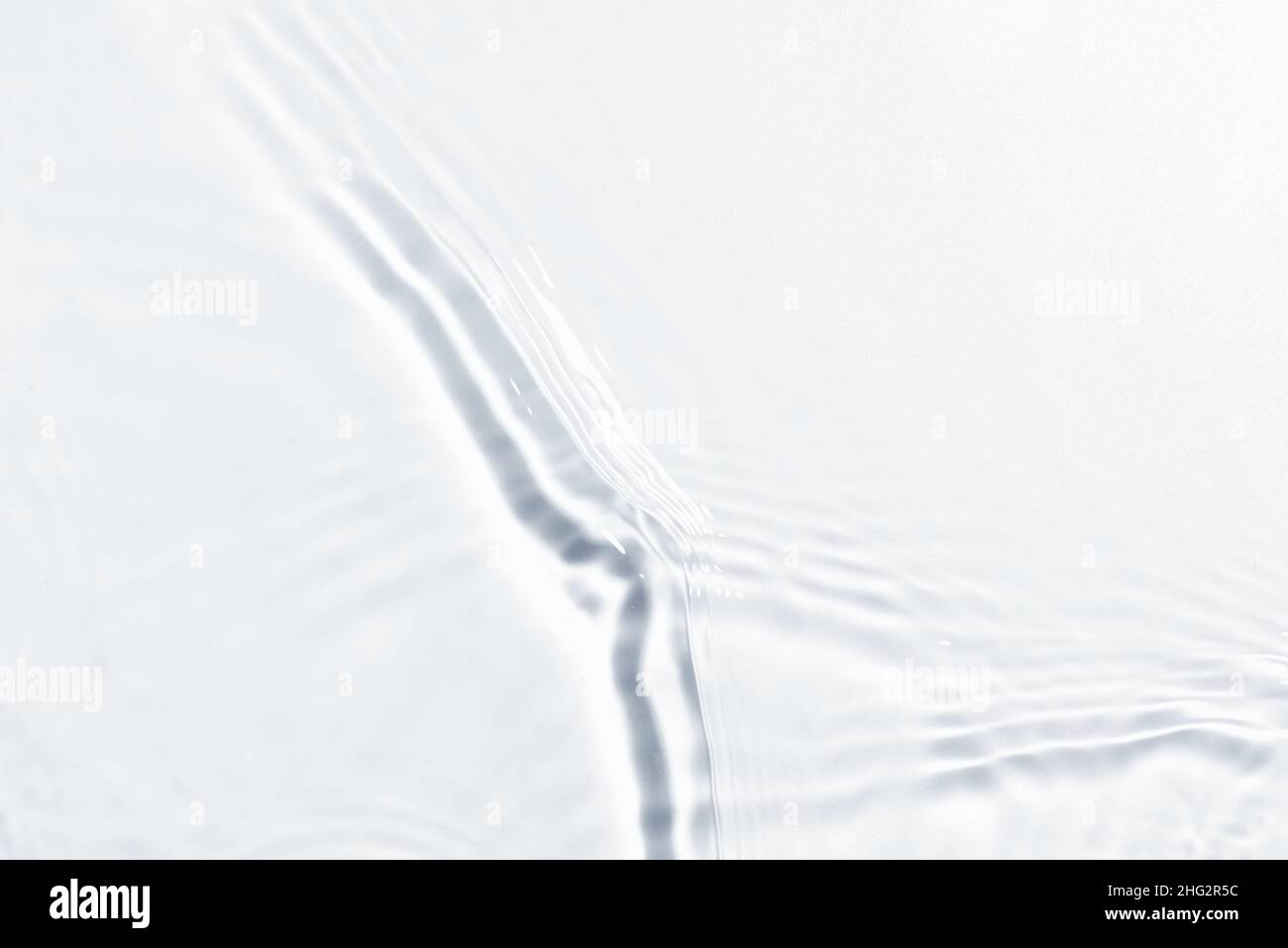 Texture of water on white background Stock Photo - Alamy