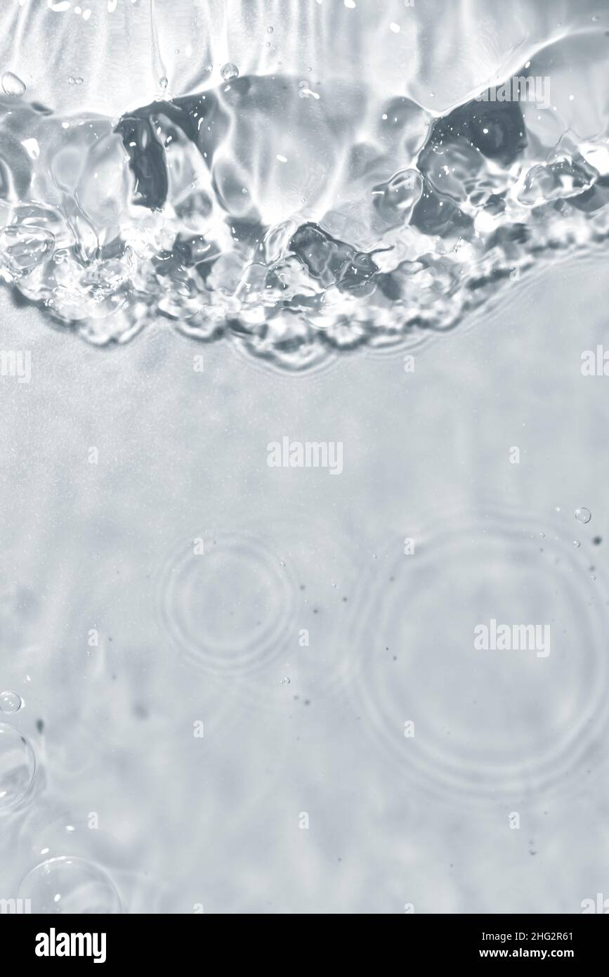 Texture of water on light background Stock Photo - Alamy