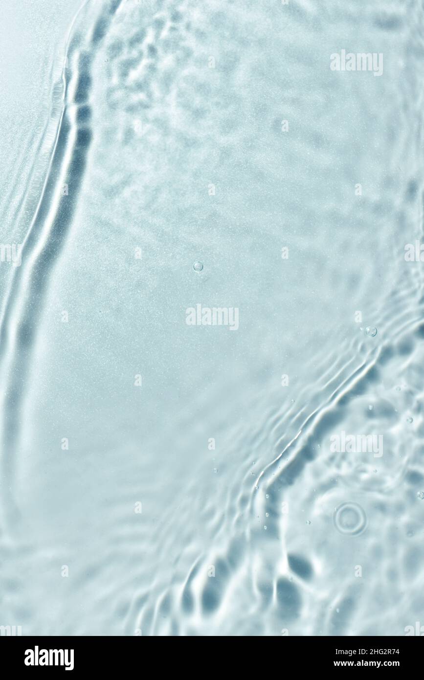 Texture of water on light background Stock Photo - Alamy