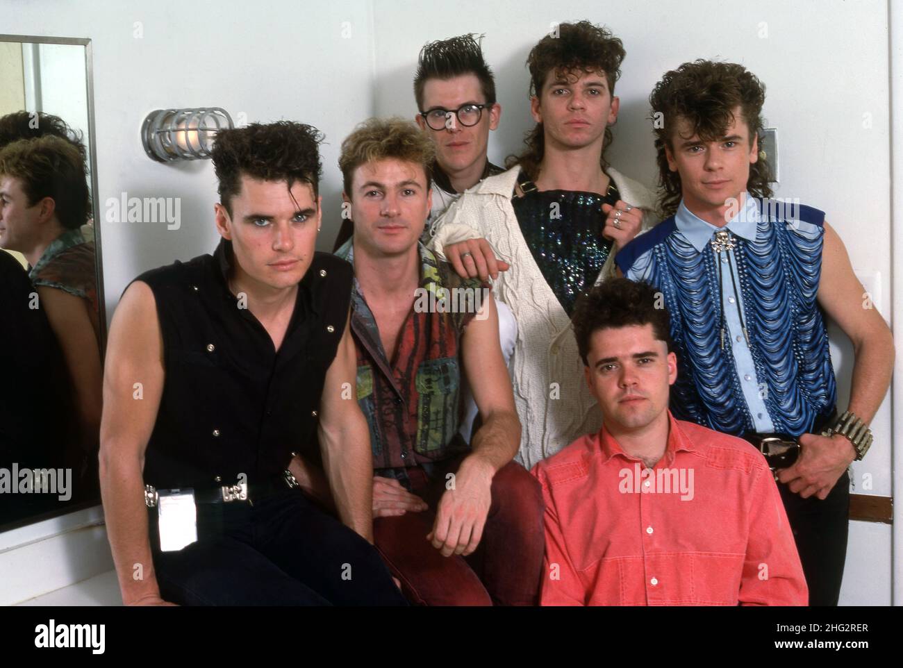 CLARKSTON, MI - JUNE 22: (L-R) Drummer Jon Farriss, bass guitarist ...