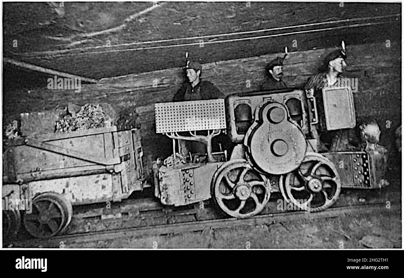 A rack-powered Goodman locomotive Stock Photo - Alamy
