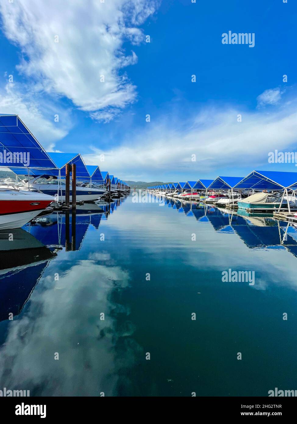 Coeur d'Alene Lake is a natural dam-controlled lake in North Idaho ...