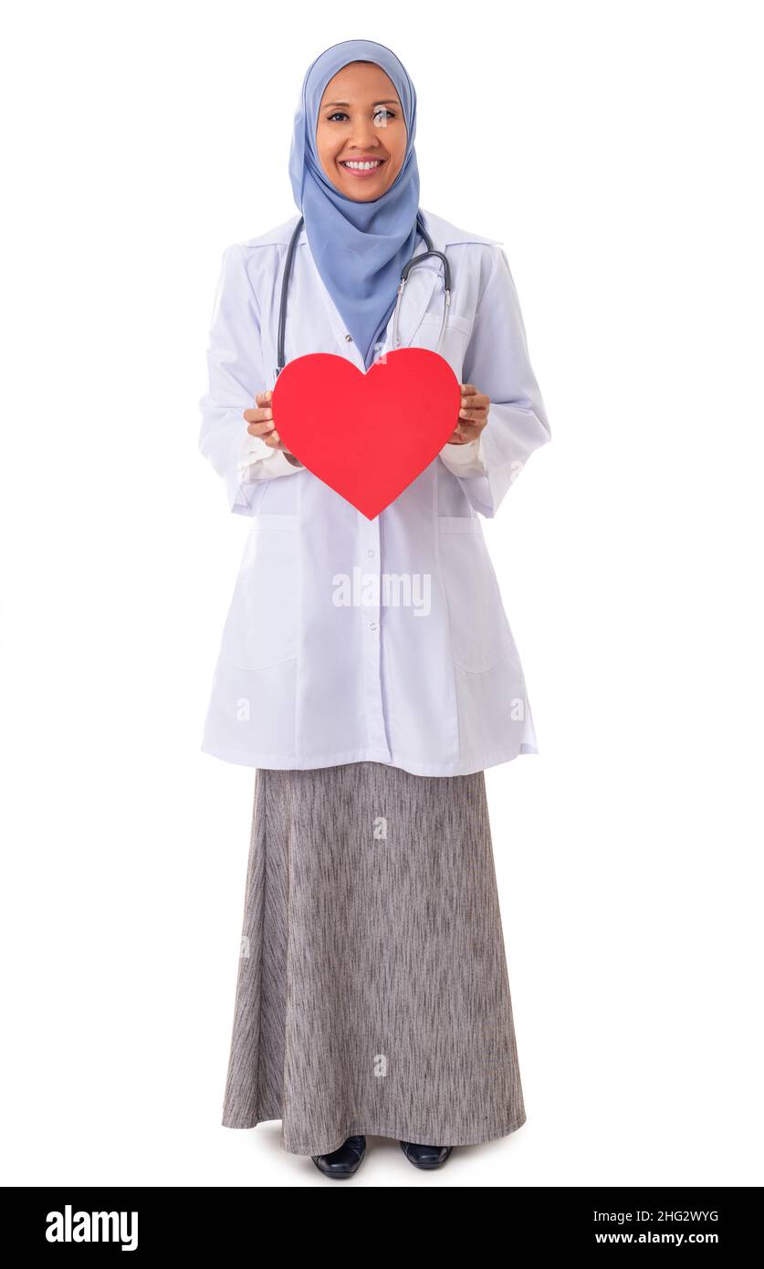 medicine, healthcare, charity and people concept - full size of smiling ...