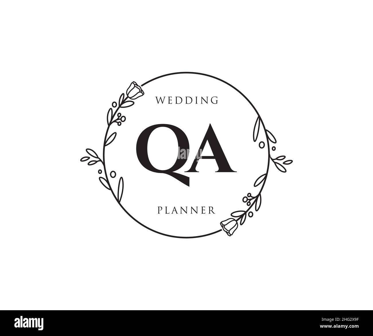 Qa logos Stock Vector Images - Alamy