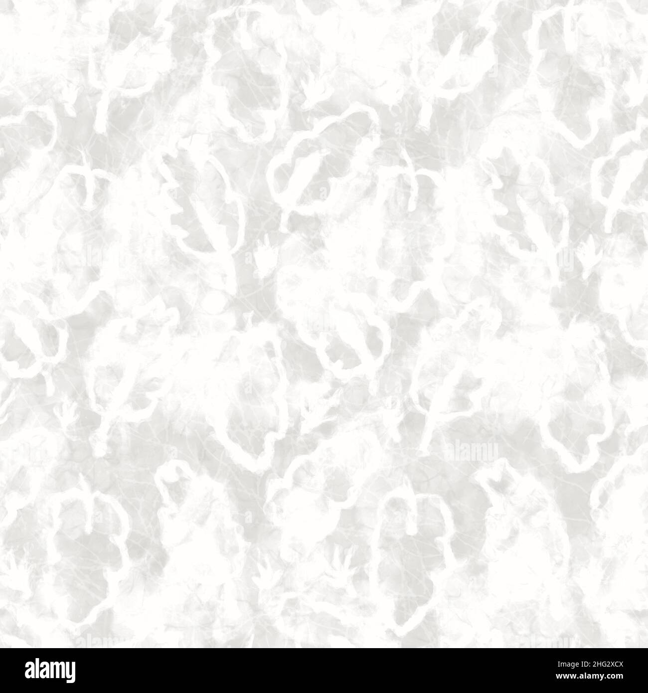 White on white mottled rice paper texture with patterned inclusions ...