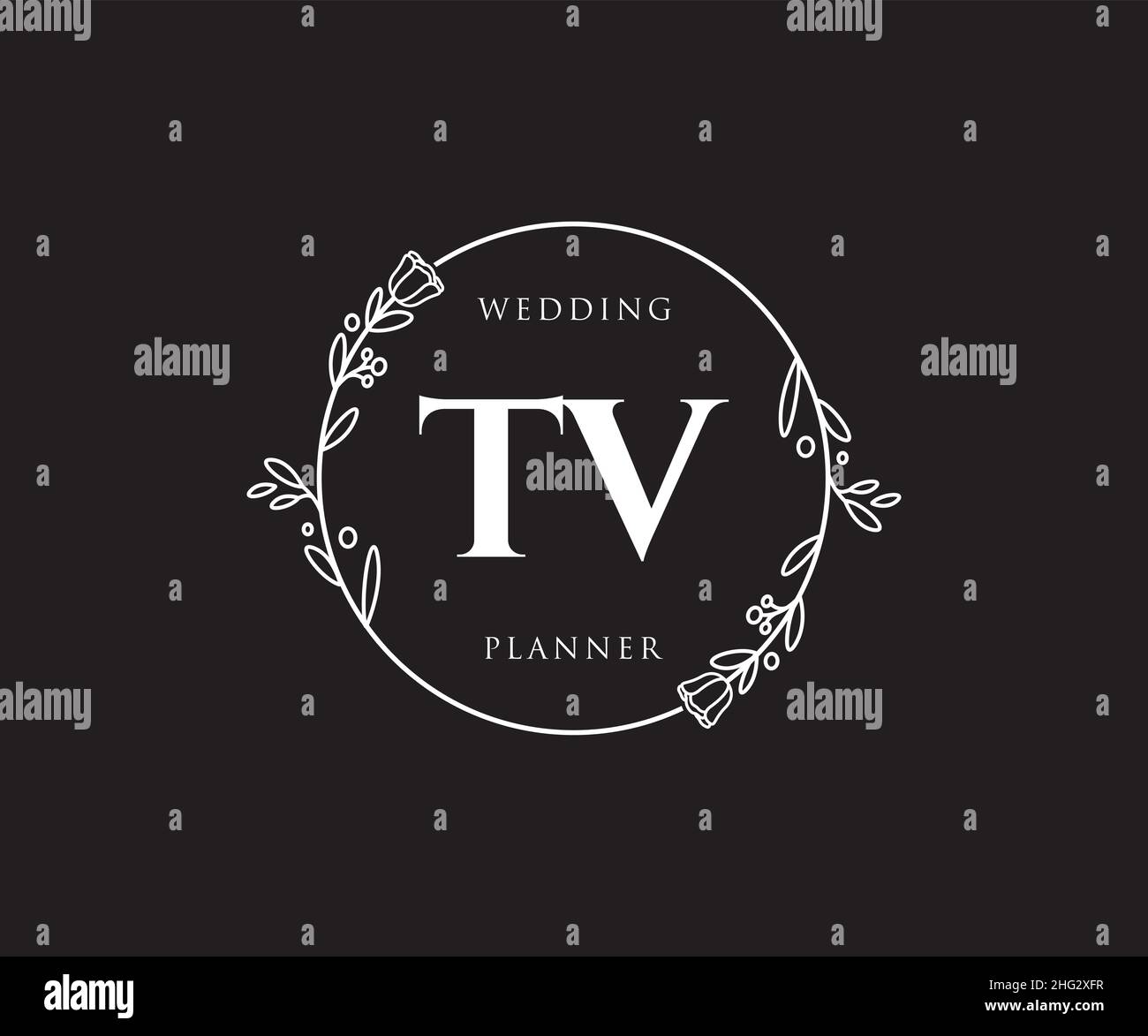 TV feminine logo. Usable for Nature, Salon, Spa, Cosmetic and Beauty ...