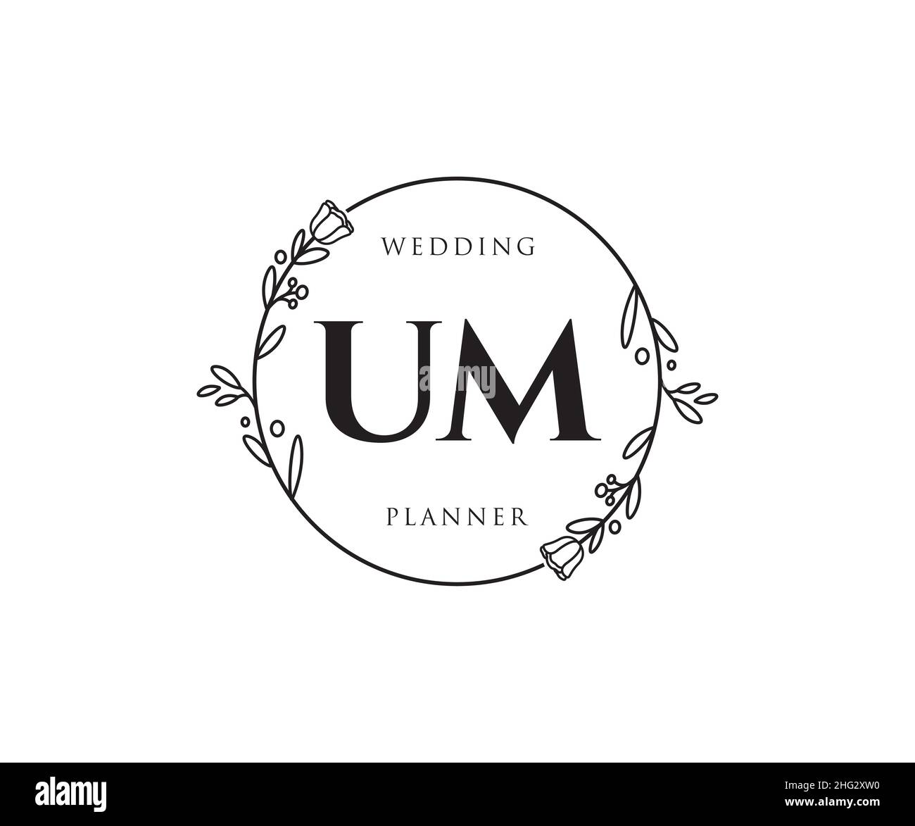 Um logo vector vectors hi-res stock photography and images - Alamy