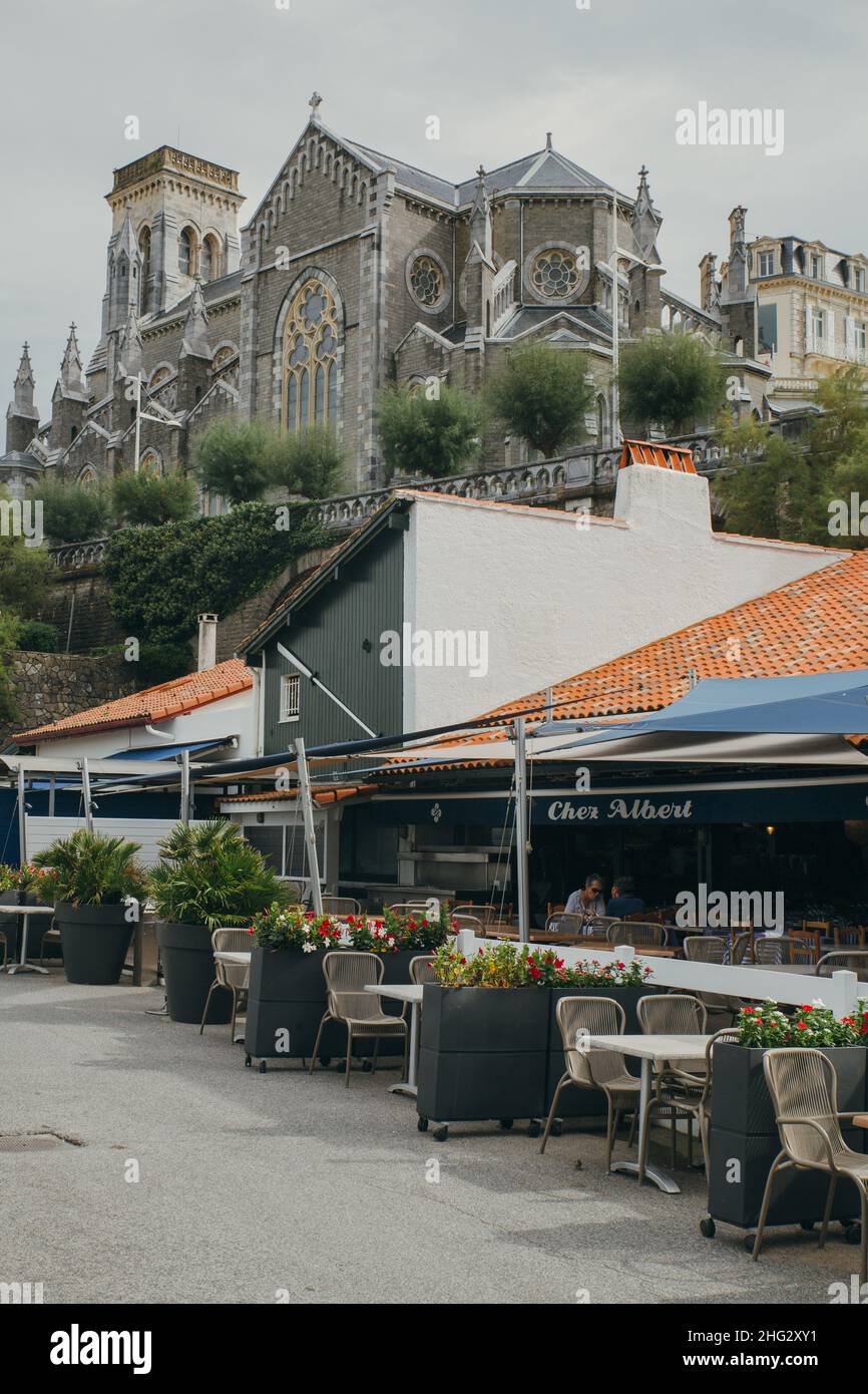 Biarritz, France, October 2021 Stock Photo - Alamy