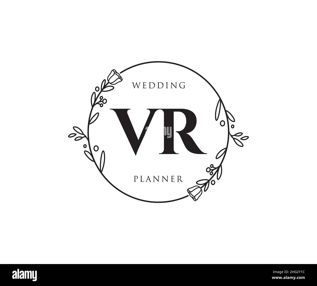 Vr business logo Stock Vector Images - Alamy