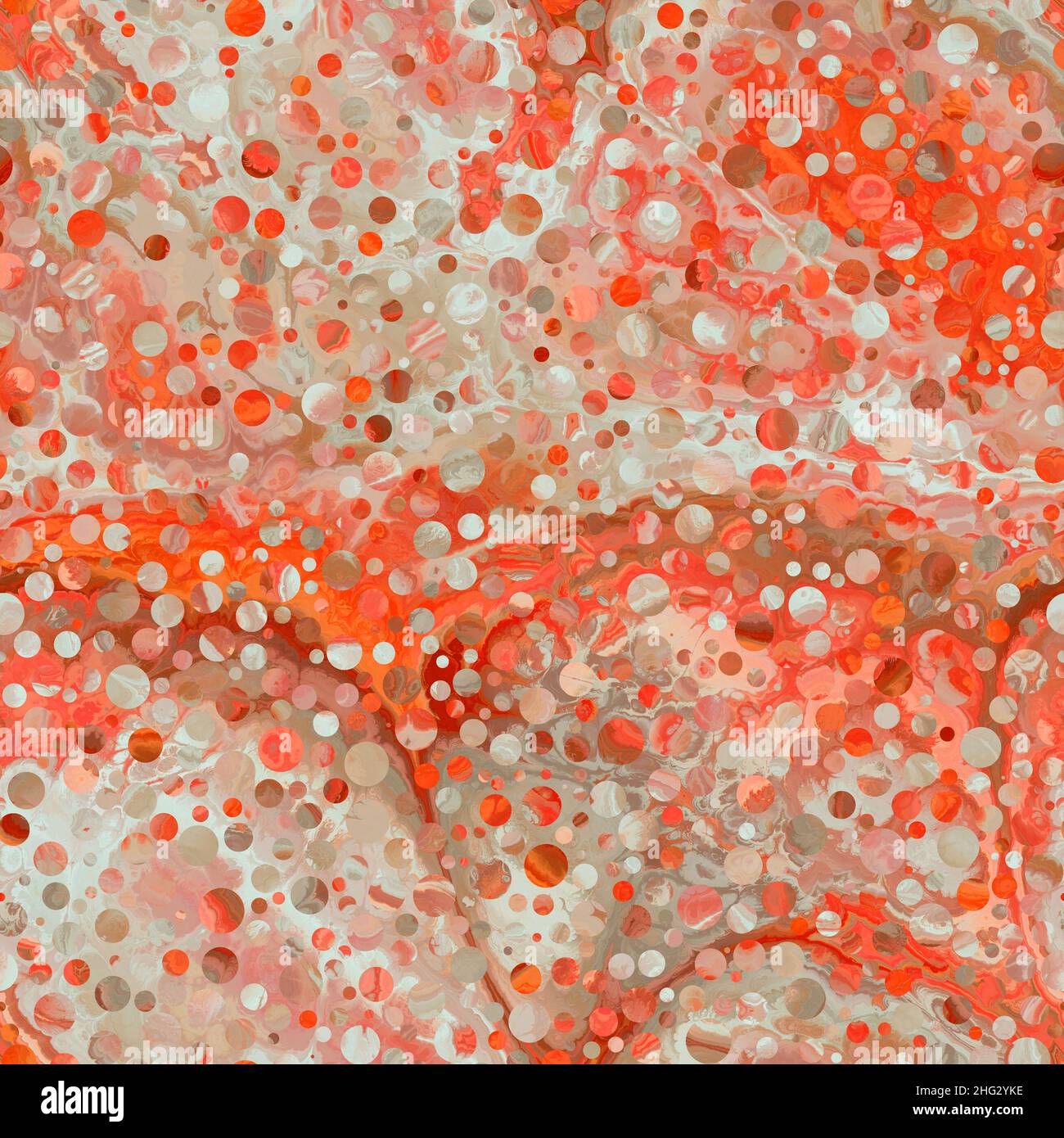 Seamless pattern of marbled orbs that gives a dreamy fantasy mysterious ...