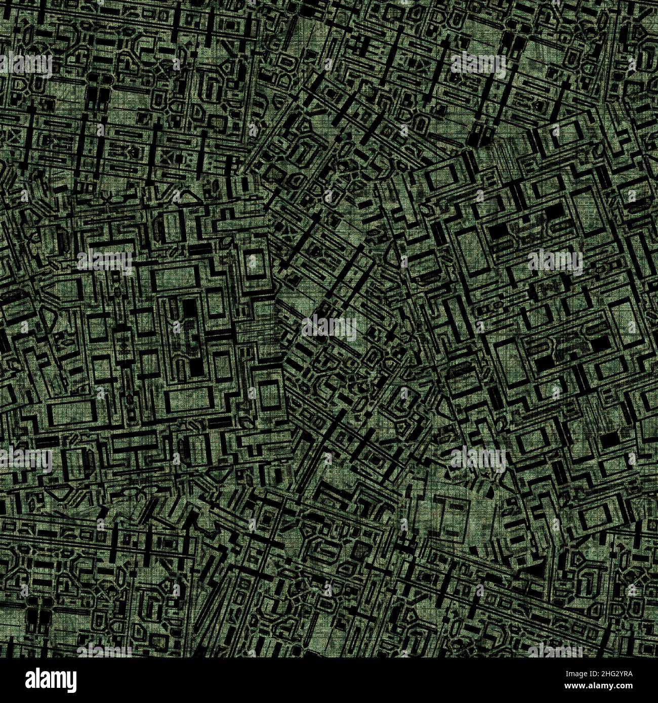 Grunge forest green random geometric distressed seamless texture ...