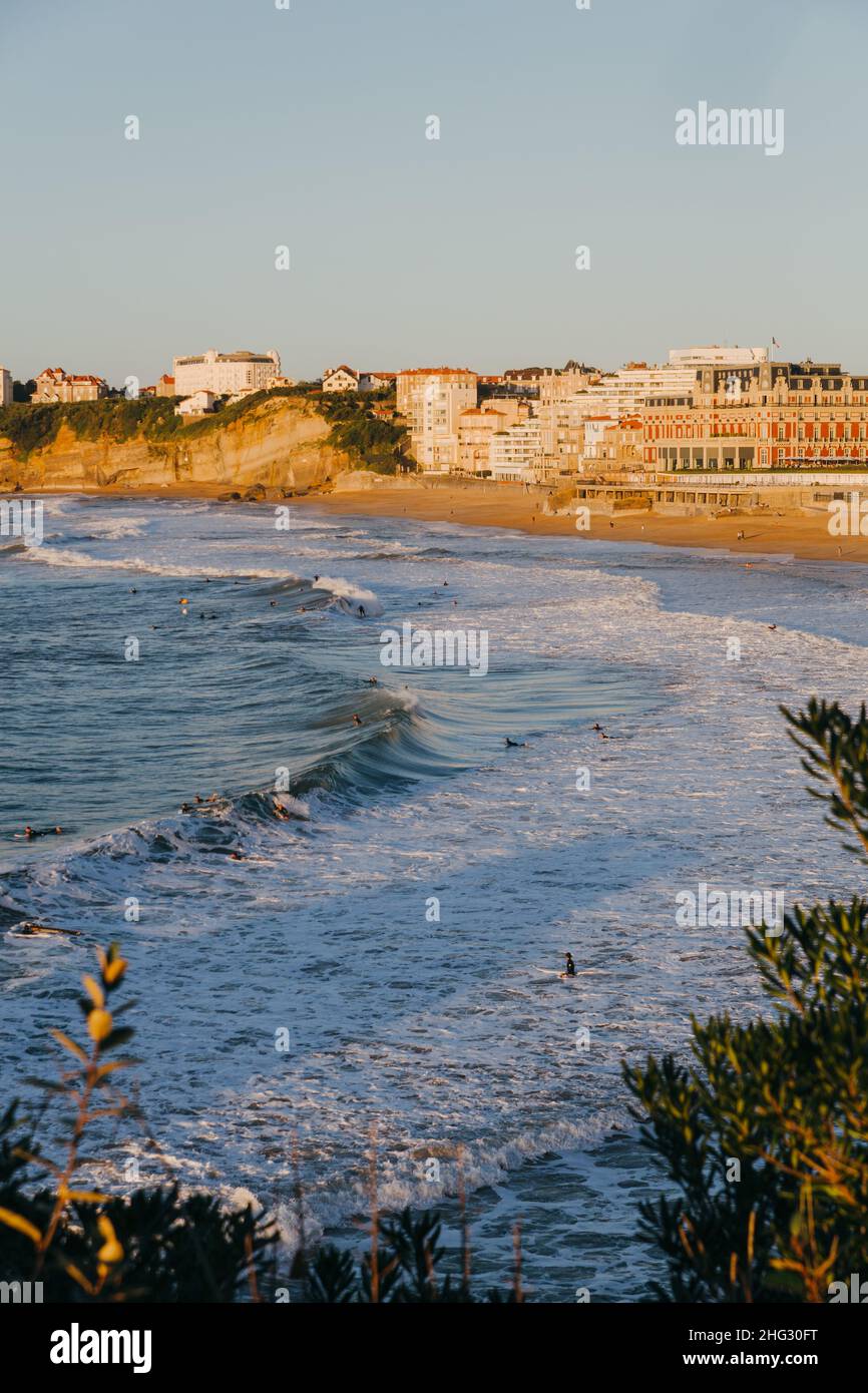 Biarritz, France, October 2021 Stock Photo - Alamy