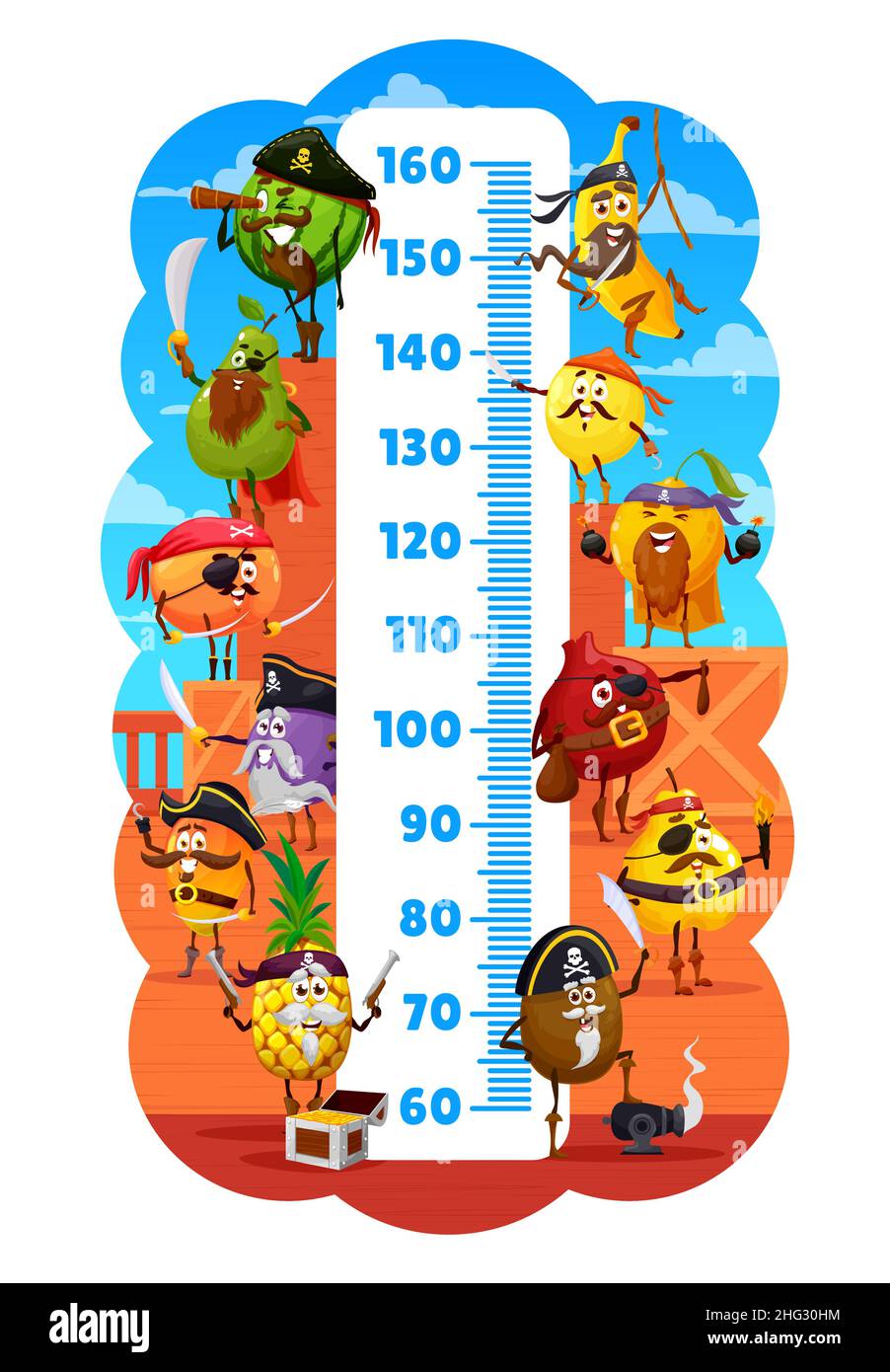 Banana scale Stock Vector Images - Alamy