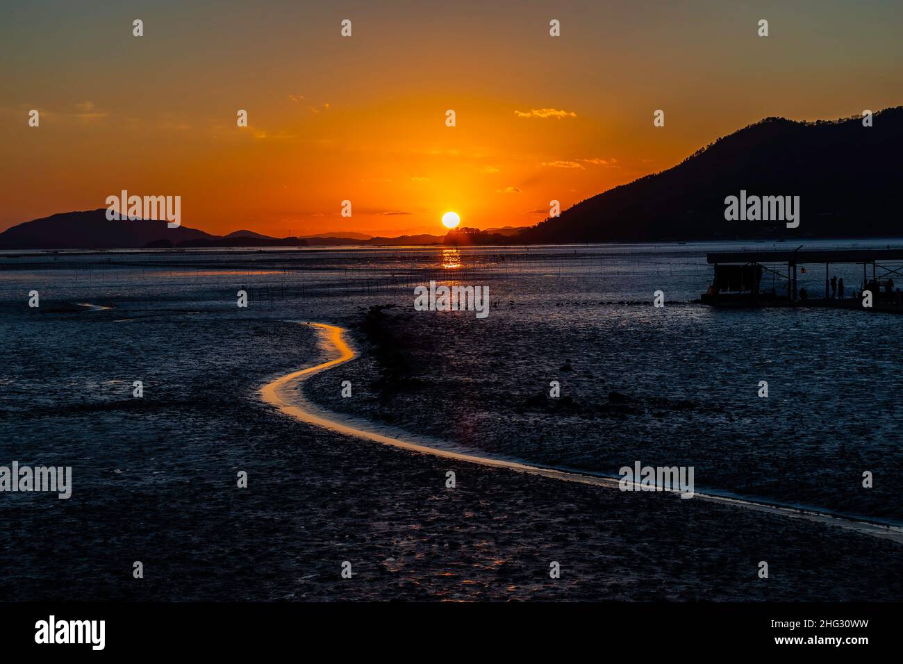 Tidalflatscenery hi-res stock photography and images - Alamy