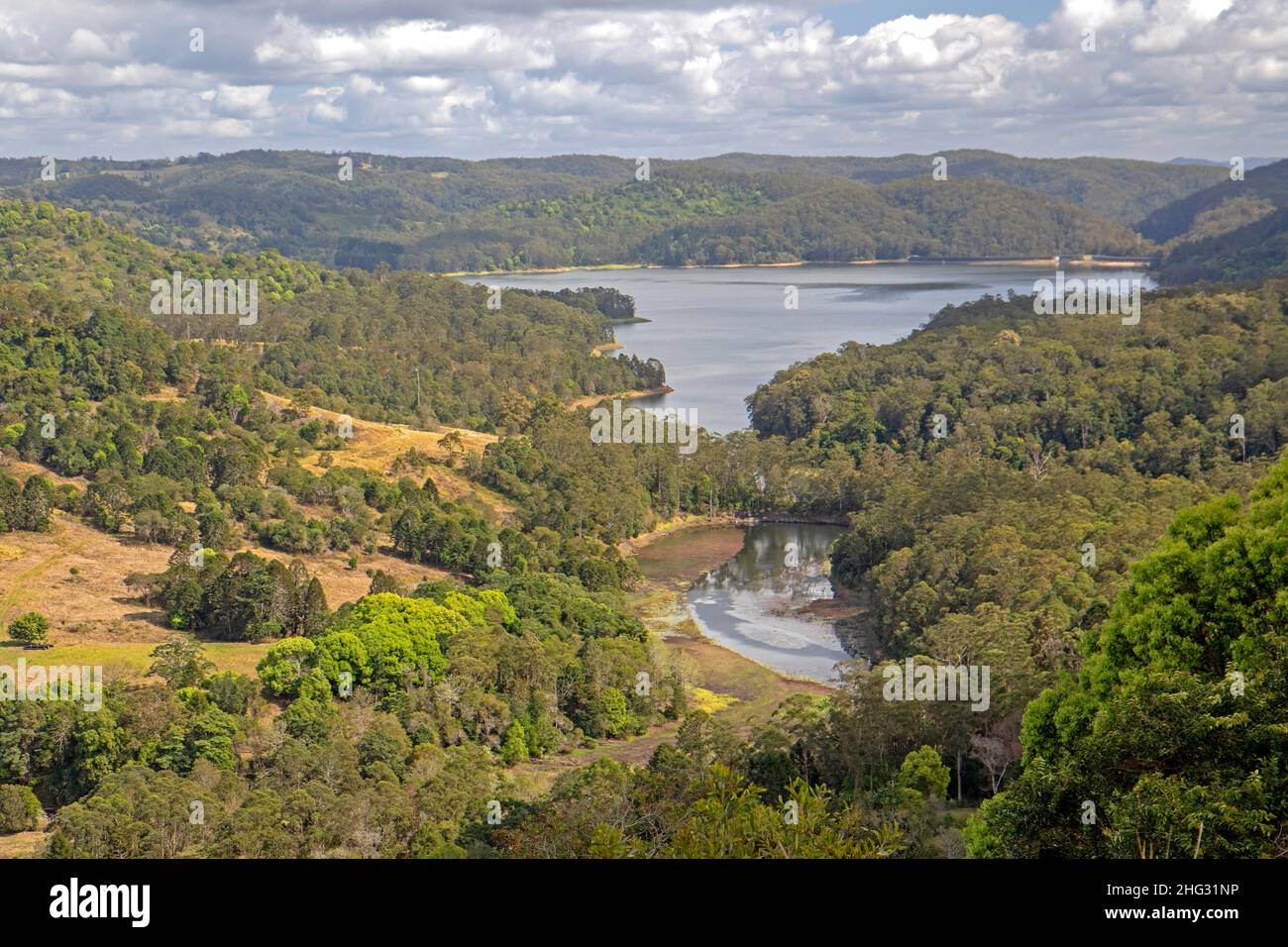 Lake Baroon in the Blackall Range Stock Photo - Alamy