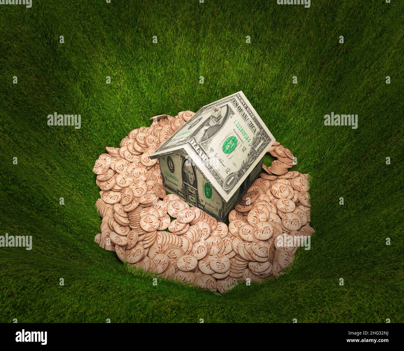 Leaking roof illustration hi-res stock photography and images - Alamy