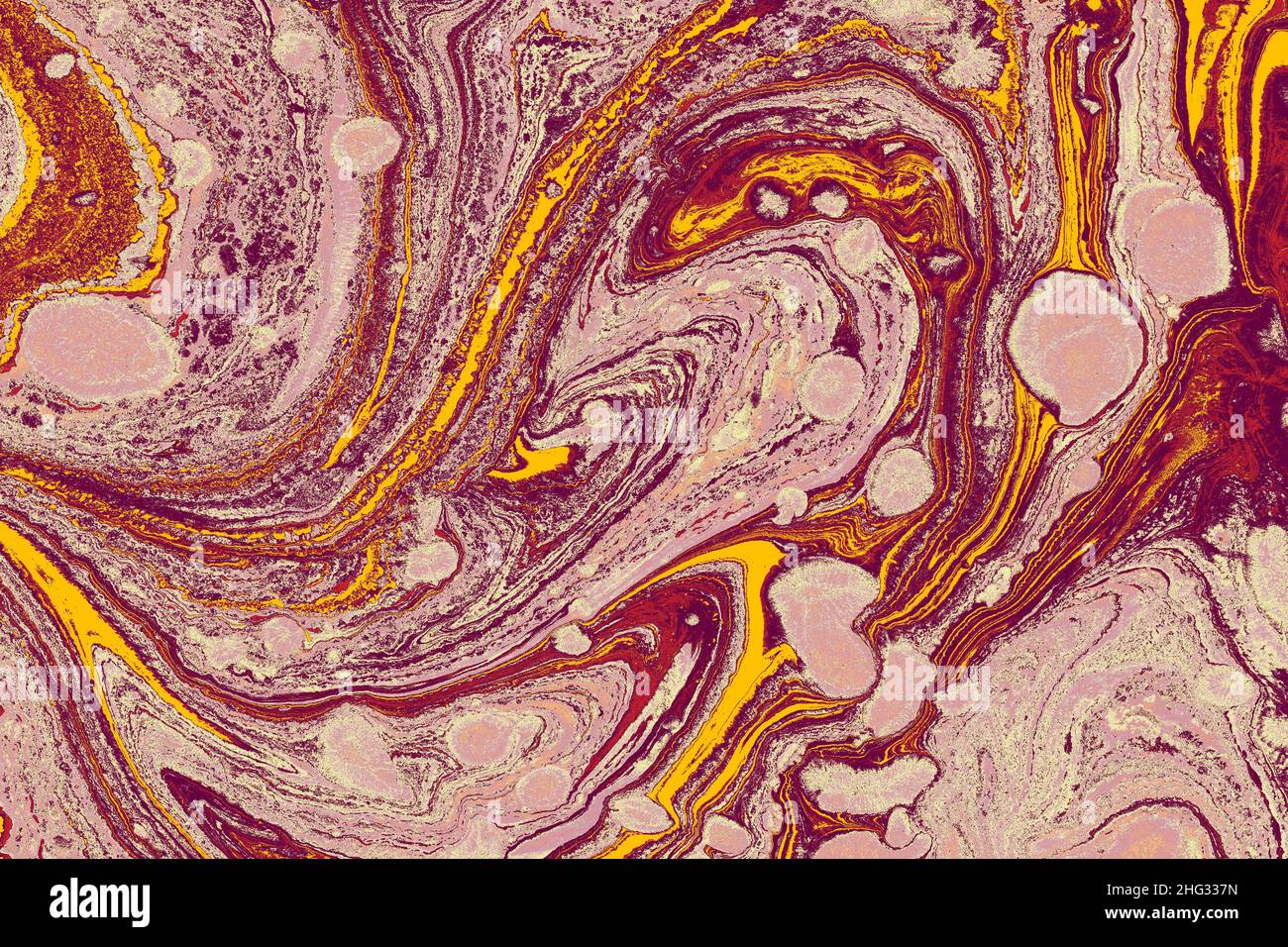 Ebru marble effect pattern design for print Stock Photo - Alamy