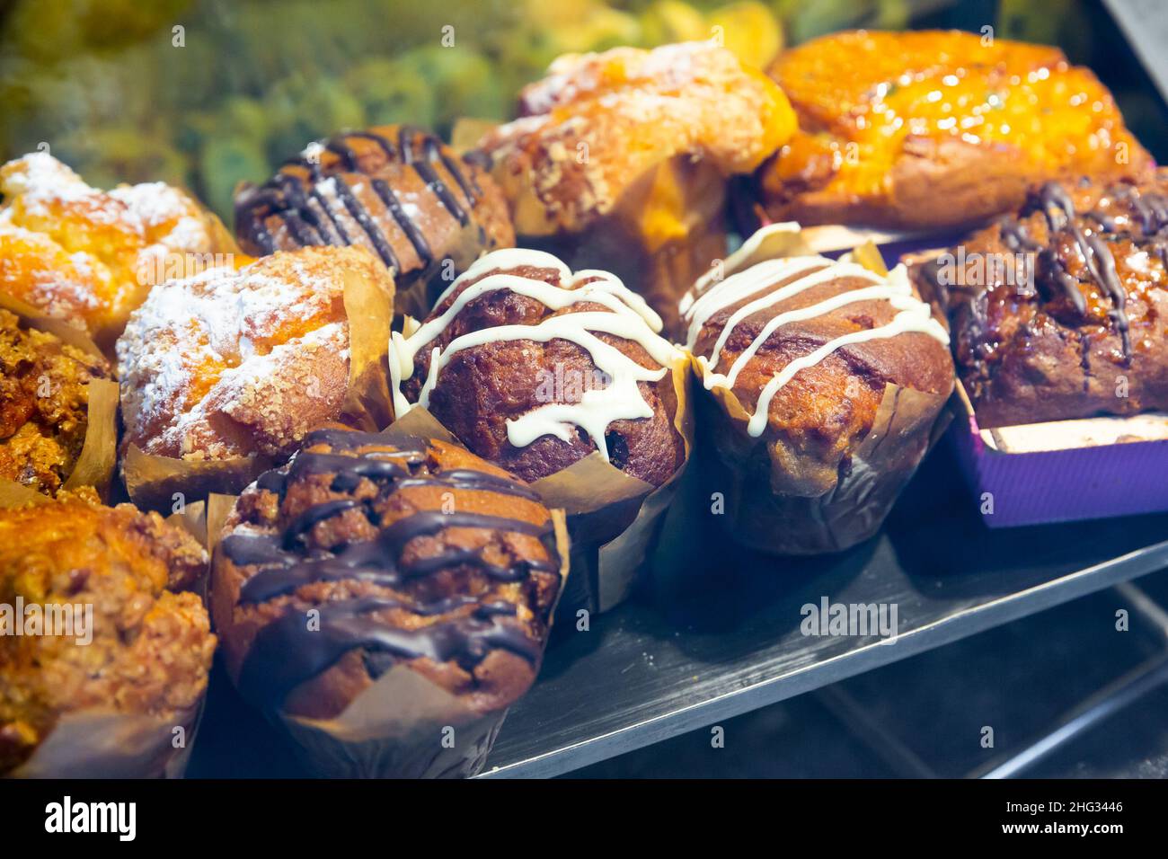 Variety muffins in glass hi-res stock photography and images - Alamy