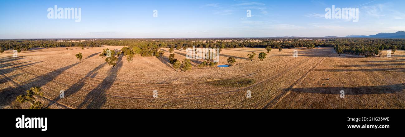 Australian outback wide aerial hi-res stock photography and images - Alamy