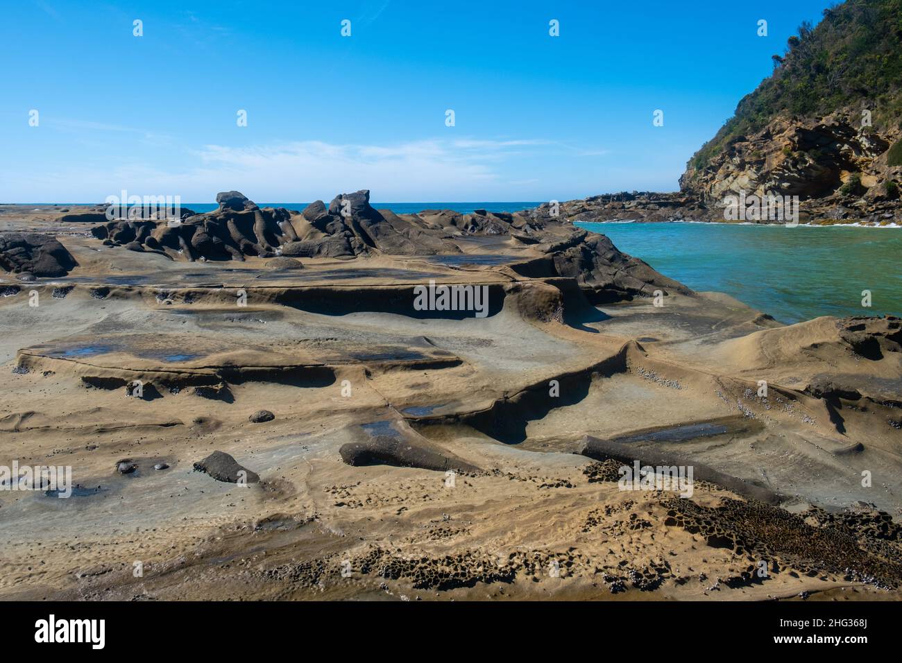 Parker Inlet on the Great Ocean Walk in Victoria, Australia Stock Photo ...