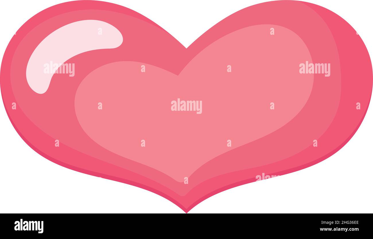 heart red color Stock Vector Image & Art - Alamy